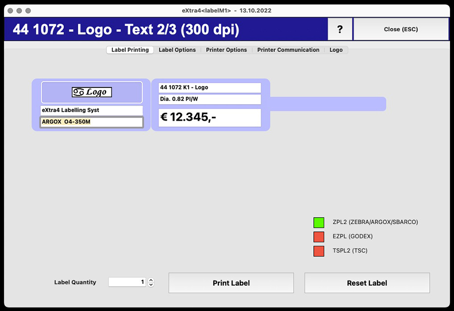 SW Etikettendruck Apple MAC eXtra4-labelM1 EN